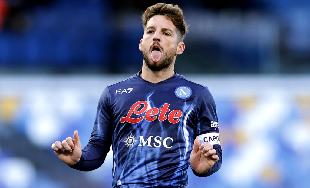 Mertens 'ringrazia' la Lazio per il pareggio contro l'Inter